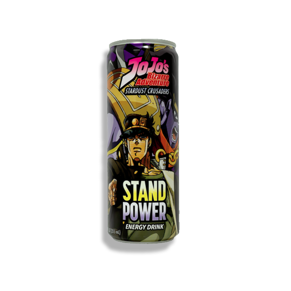JoJo's Bizarre Adventure Stand Power Energy Drink | Exoticers