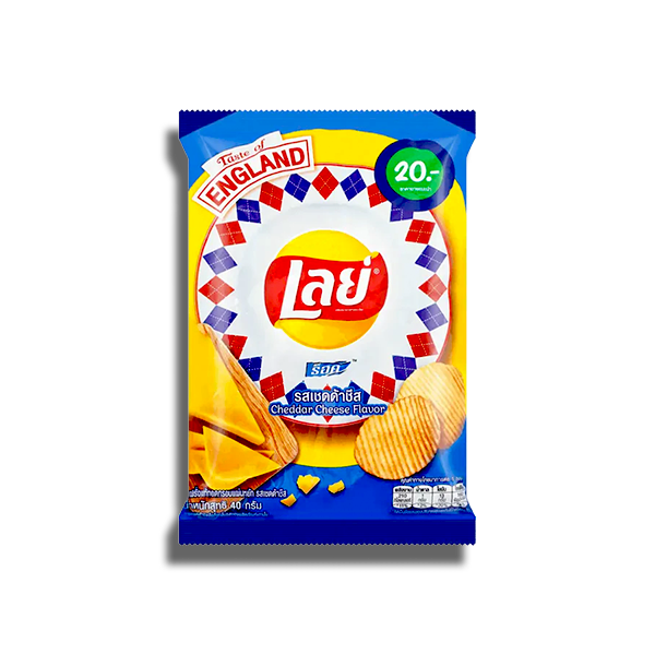 Lay's Cheddar Cheese Flavor Taste of England | Exoticers