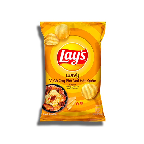 Lay's Korean Spicy Chicken With Cheese | Exoticers