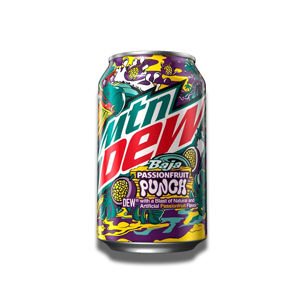 Mountain Dew Baja Passionfruit Punch | Exoticers
