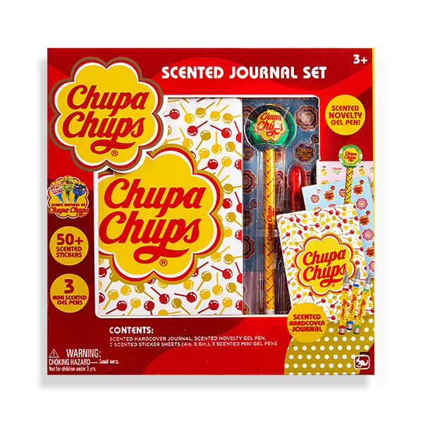 Chupa Chups Scented Journal Set | Exoticers
