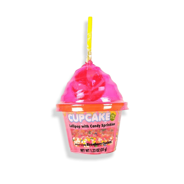 Cupcake Dip-N-Lik Lollipop With Sprinkles | Exoticers