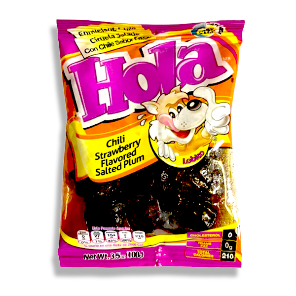 Hola Chili Strawberry Flavored Salted Plum | Exoticers