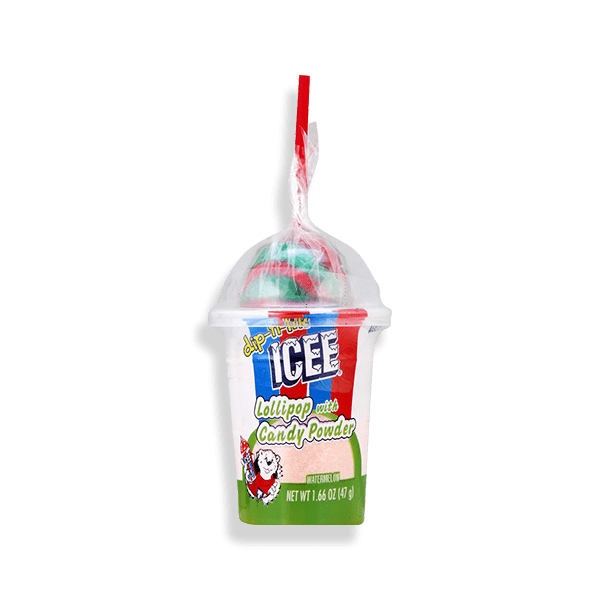 Icee Lollipop With Candy Powder | Exoticers