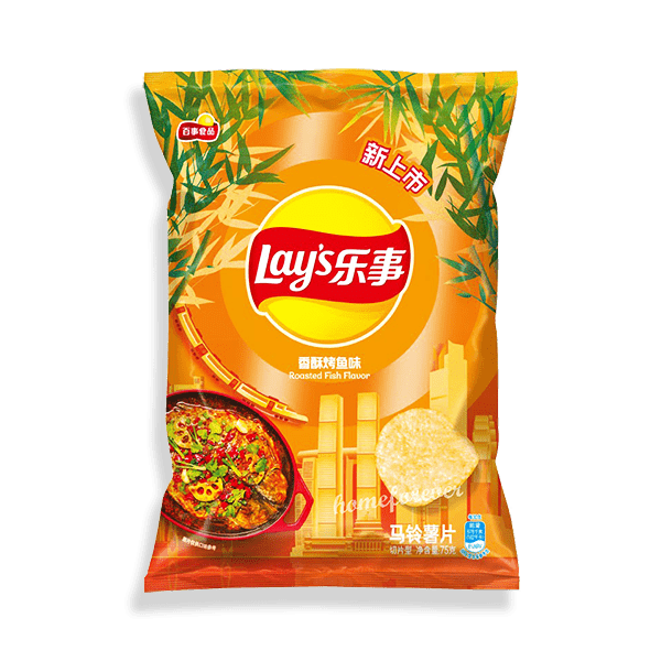 Lay's Roasted Fish Flavor | Exoticers