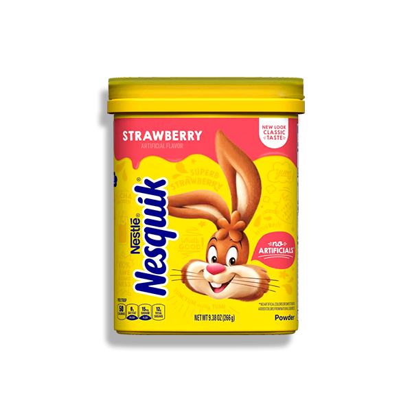 Nesquik Strawberry Drink Mix Powder | Exoticers