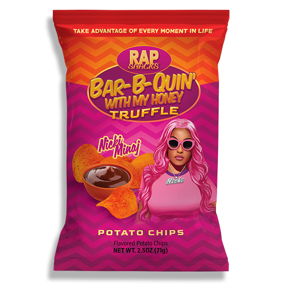 Rap Snacks Nicki Minaj Bar-B-Quin With My Honey Truffle | Exoticers