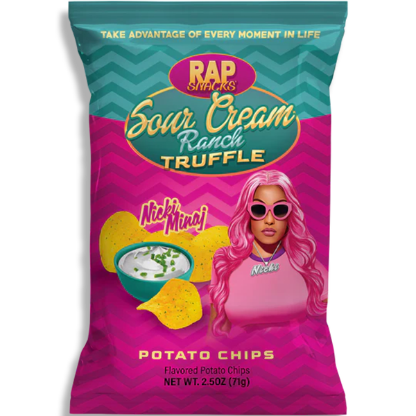 Rap Snacks Nicki Minaj Sour Cream Ranch Truffle | Exoticers