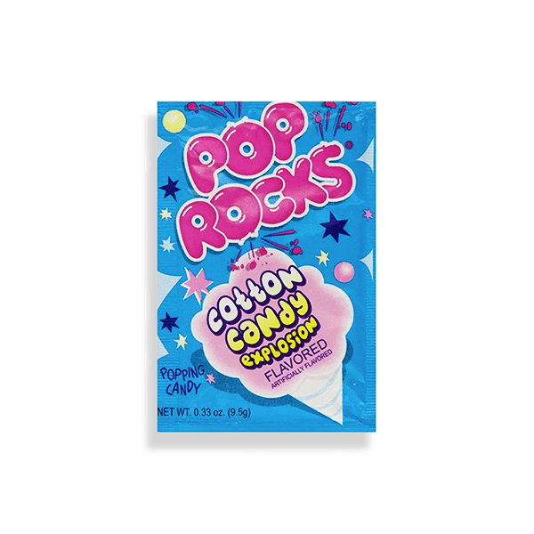 Pop Rocks Cotton Candy Popping Candy | Exoticers