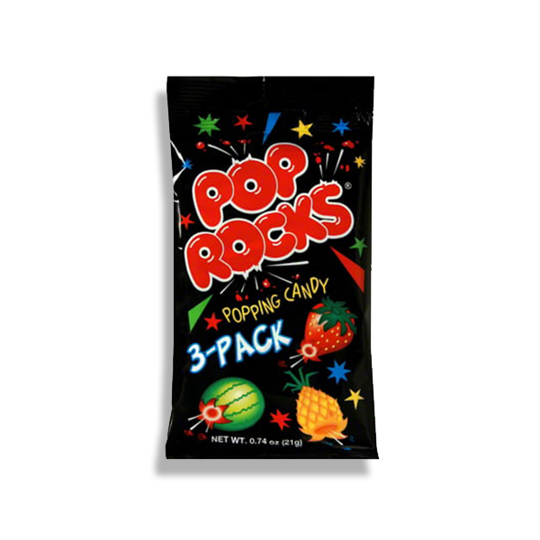 Pop Rocks Popping Candy 3-Pack | Exoticers