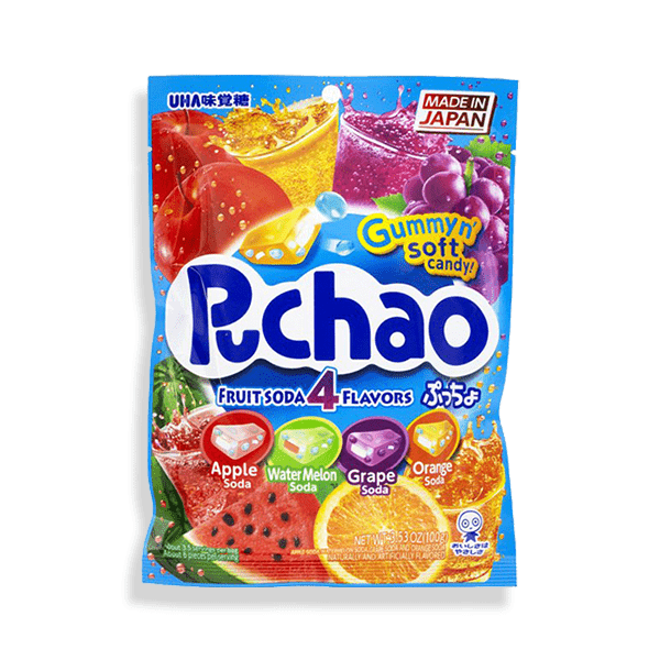 Puchao Fruit Soda 4 Flavors | Exoticers